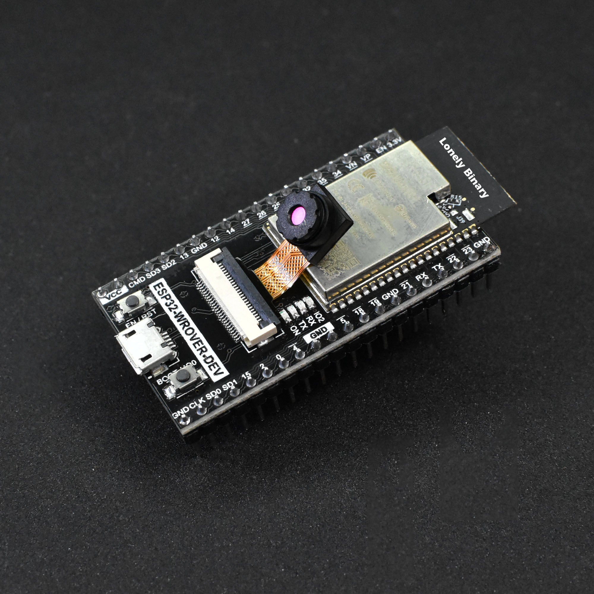 ESP32-Wrover CAM Board with OV2640 Camera – Lonely Binary